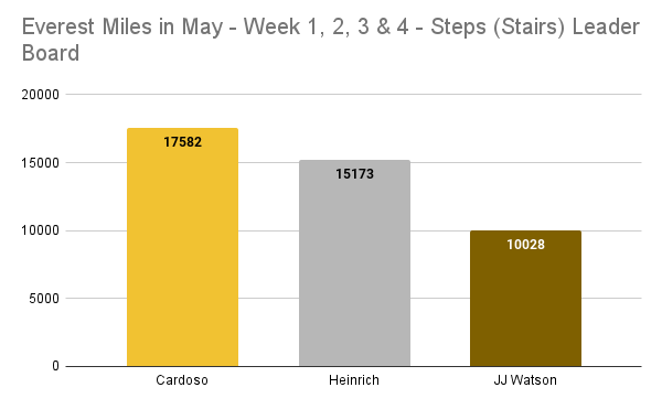 Everest in May – Week 4 Results: The Leaderboard – Dad Level: Viking